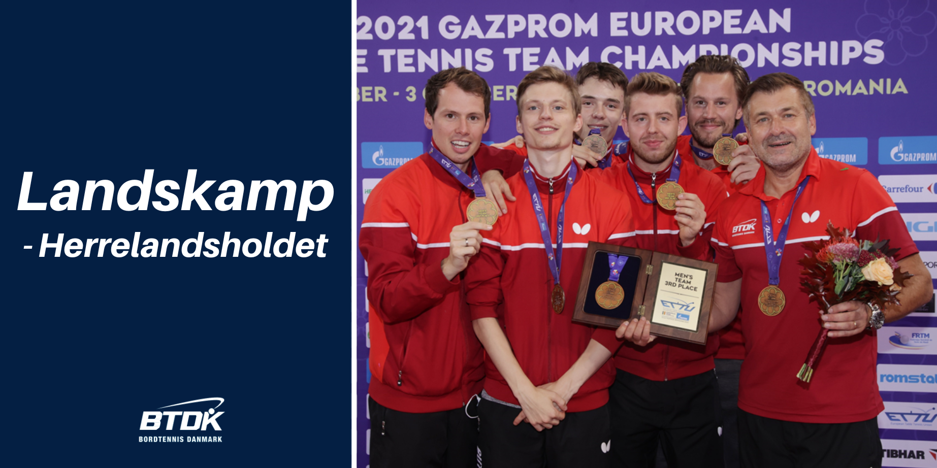 Landskamp mandag den 9. januar: Danmark møder Portugal - BTDK